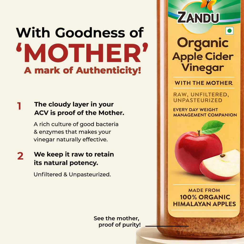 Organic apple cider vinegar for weight loss
