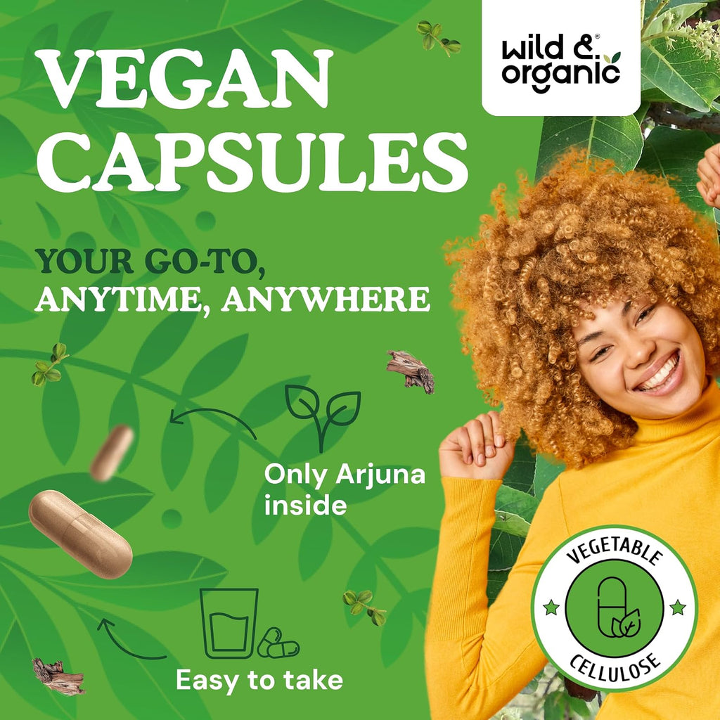 Organic Arjuna Bark for vitality
