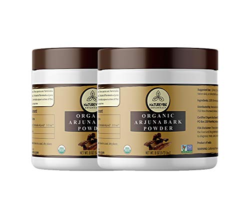 organic arjuna bark powder supplement