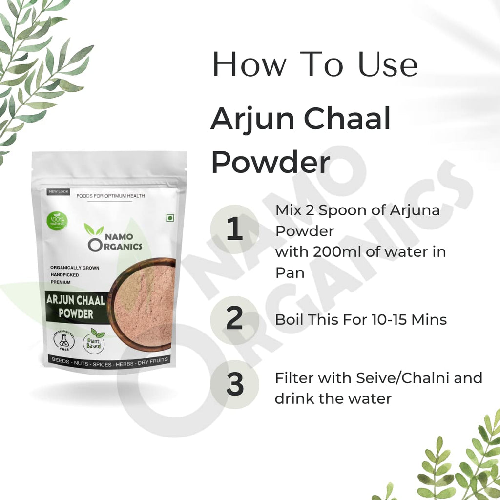 organic arjuna for herbal remedies