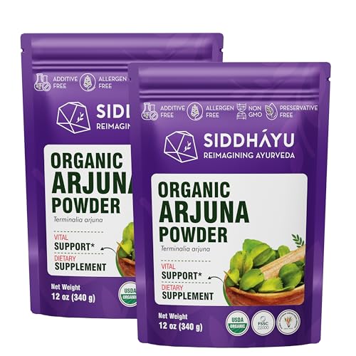 Organic Arjuna powder for daily wellness