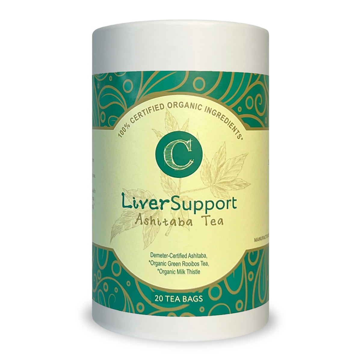 organic ashitaba herbal tea bags