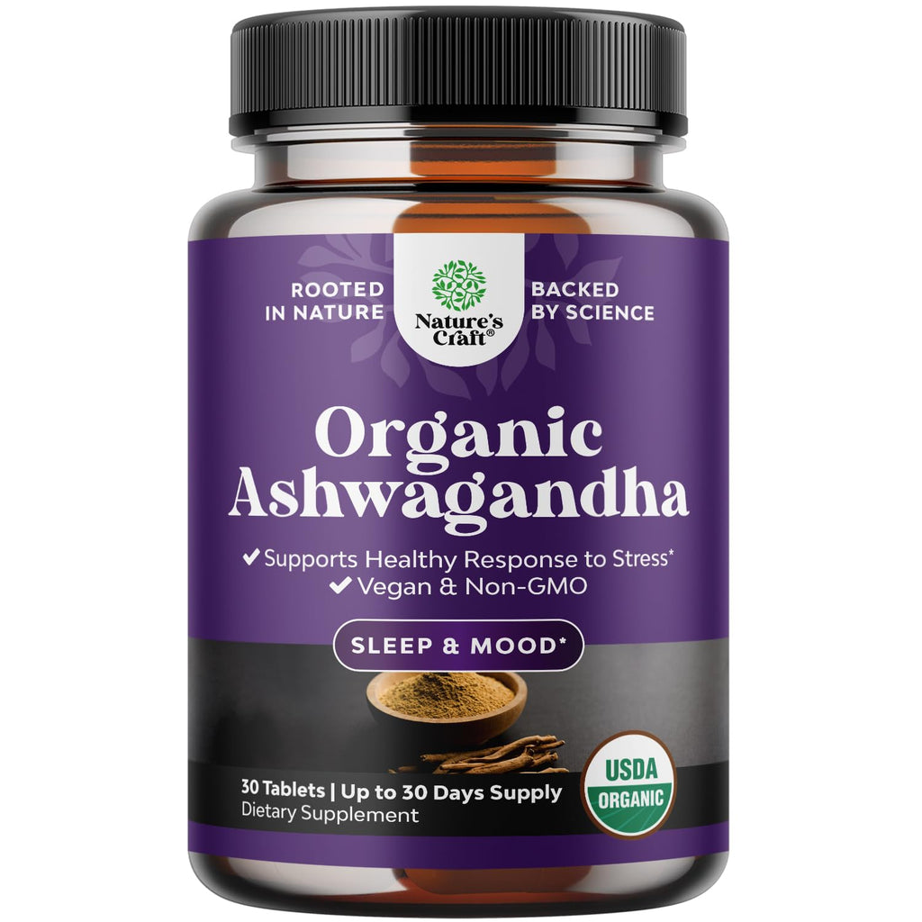 organic ashwagandha 500 mg tablets