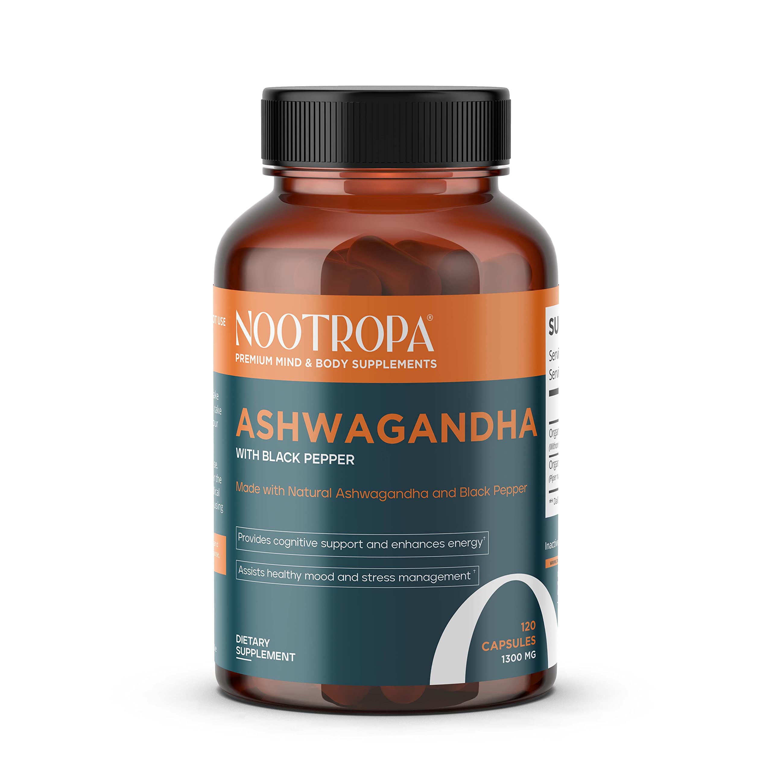 organic ashwagandha capsules for energy