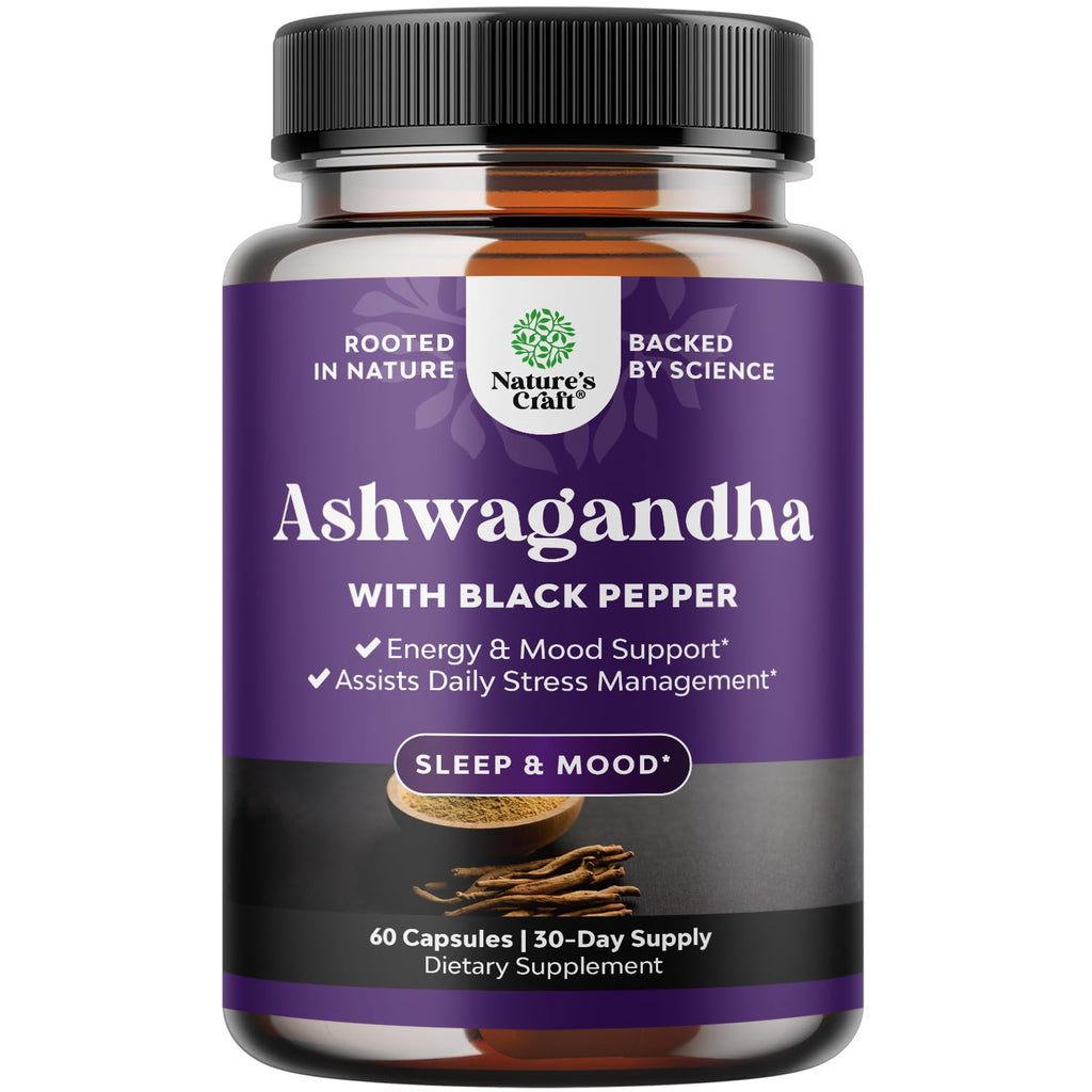 organic ashwagandha capsules for relaxation