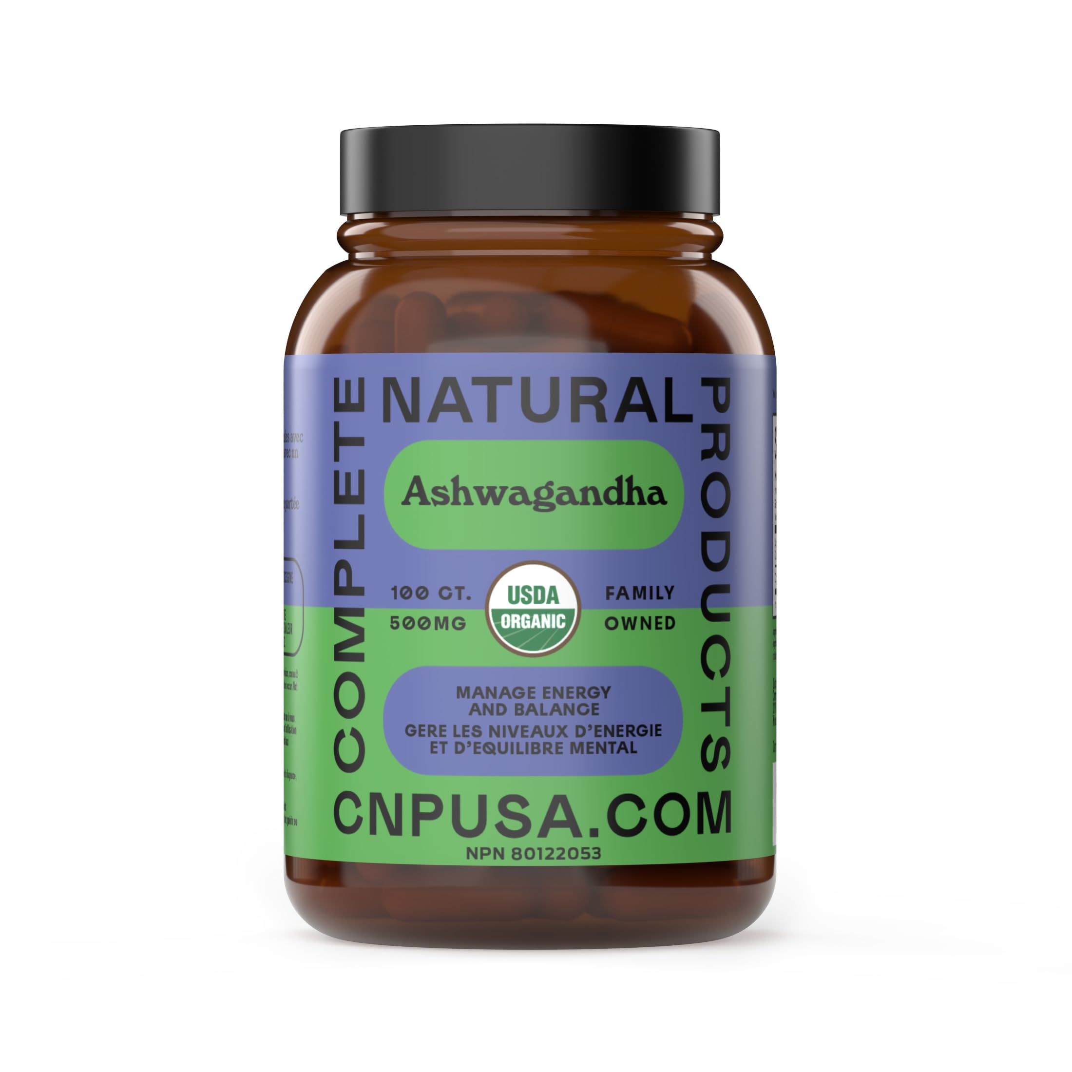 organic ashwagandha capsules for relaxation