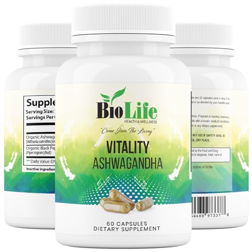 Organic ashwagandha capsules for sleep support