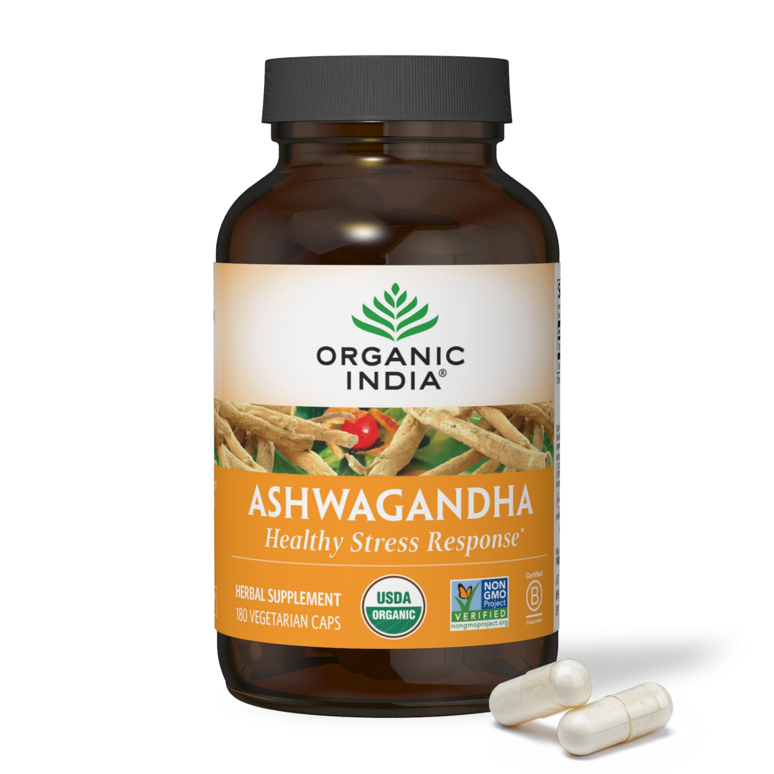 organic ashwagandha capsules for stress relief