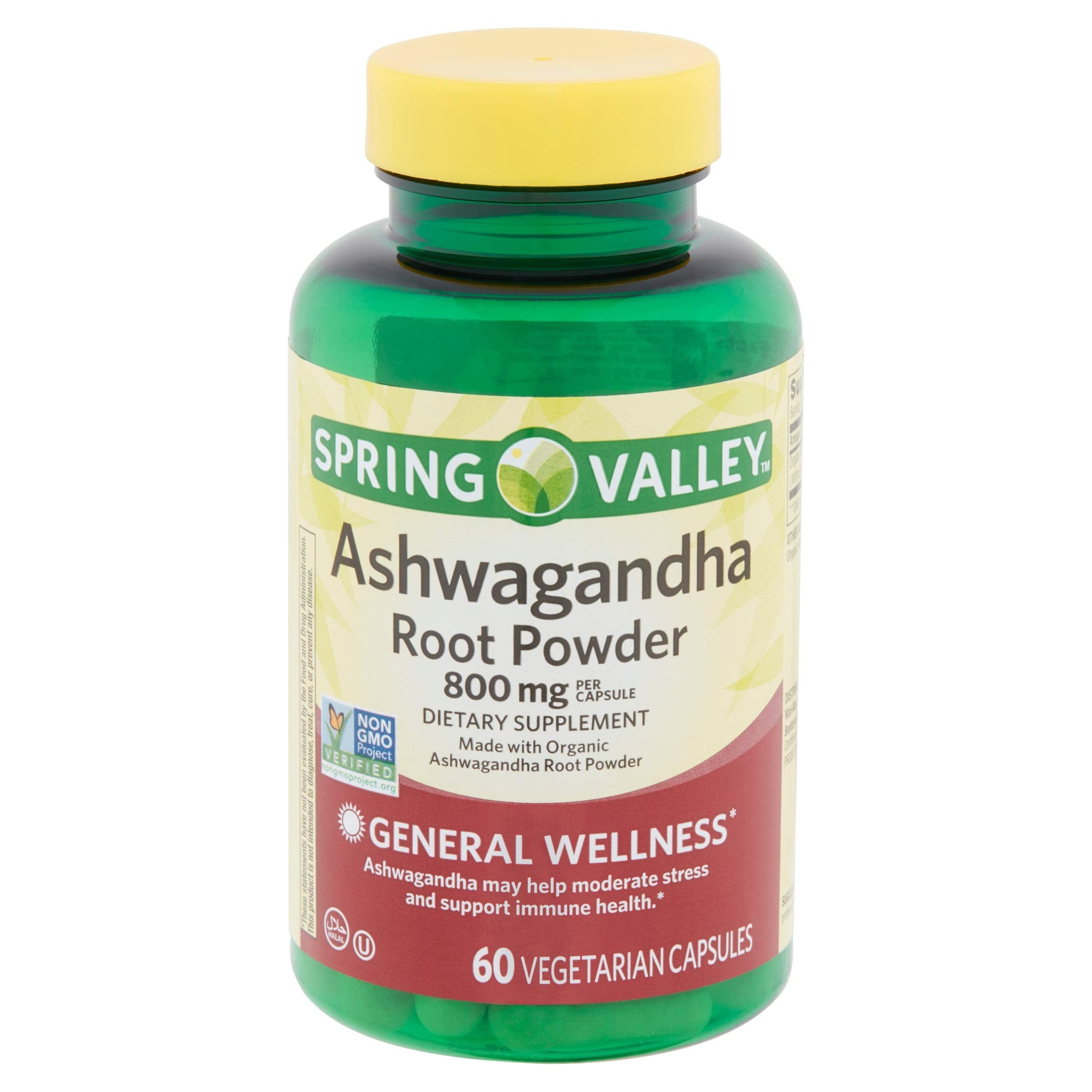 organic ashwagandha capsules for stress relief