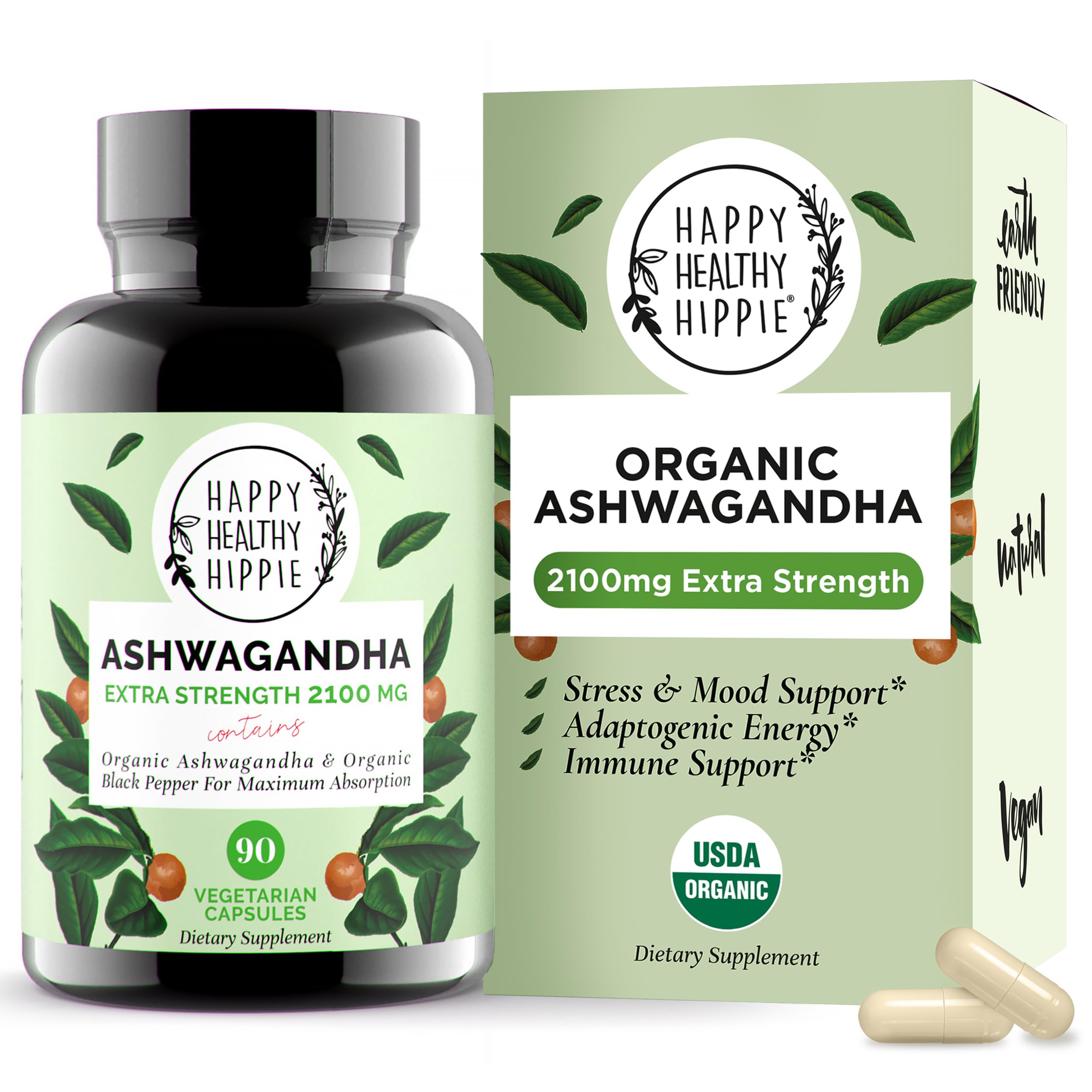 organic ashwagandha capsules for stress relief