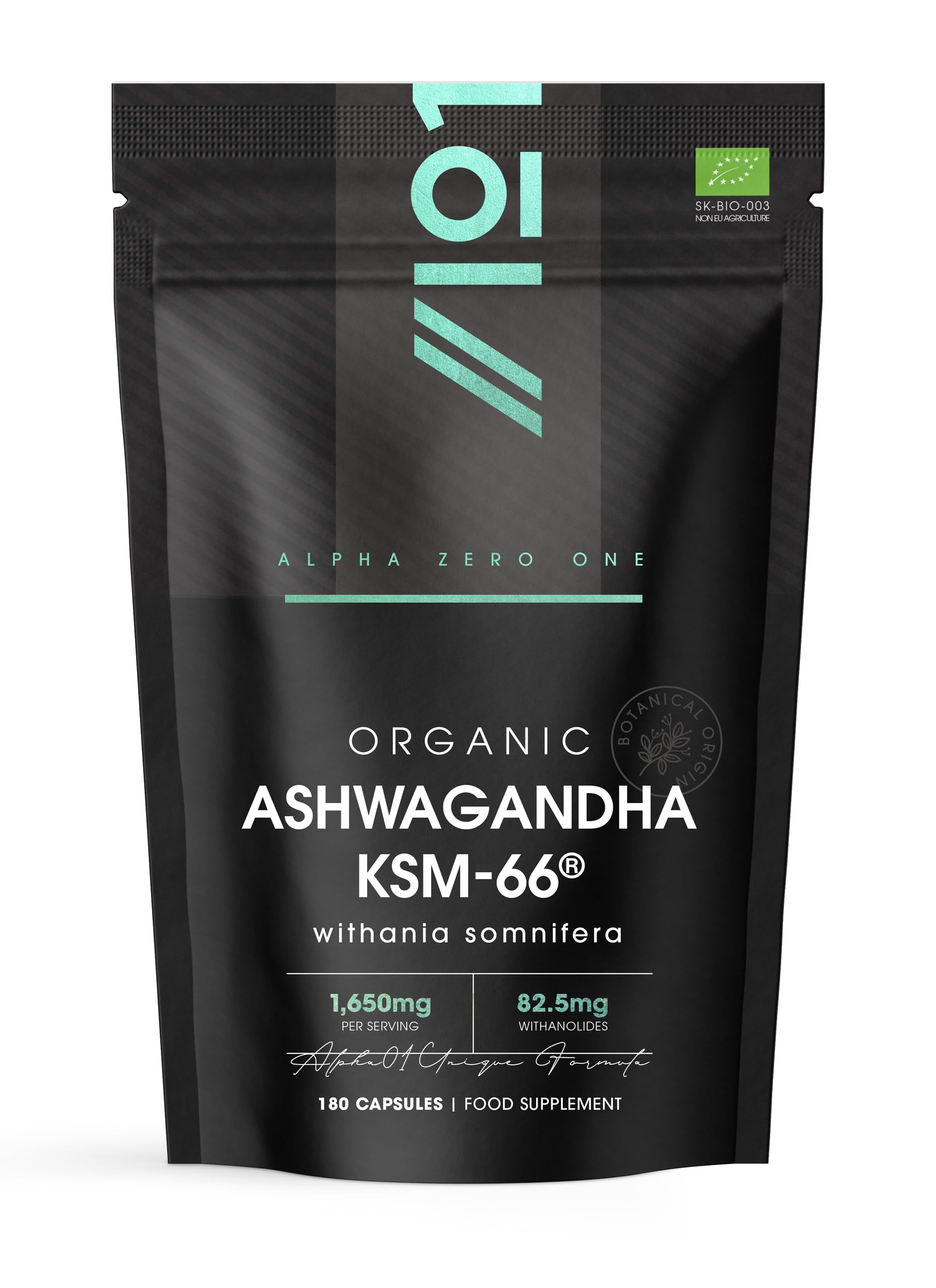 organic ashwagandha capsules for stress relief