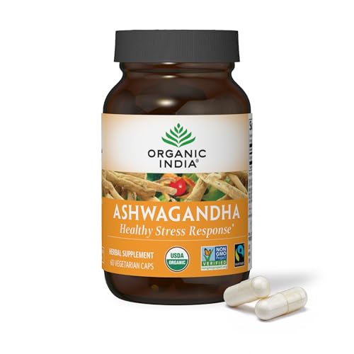 organic ashwagandha capsules for stress relief