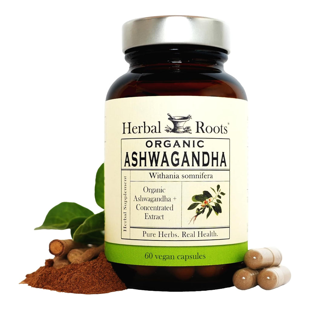 organic ashwagandha capsules for stress relief