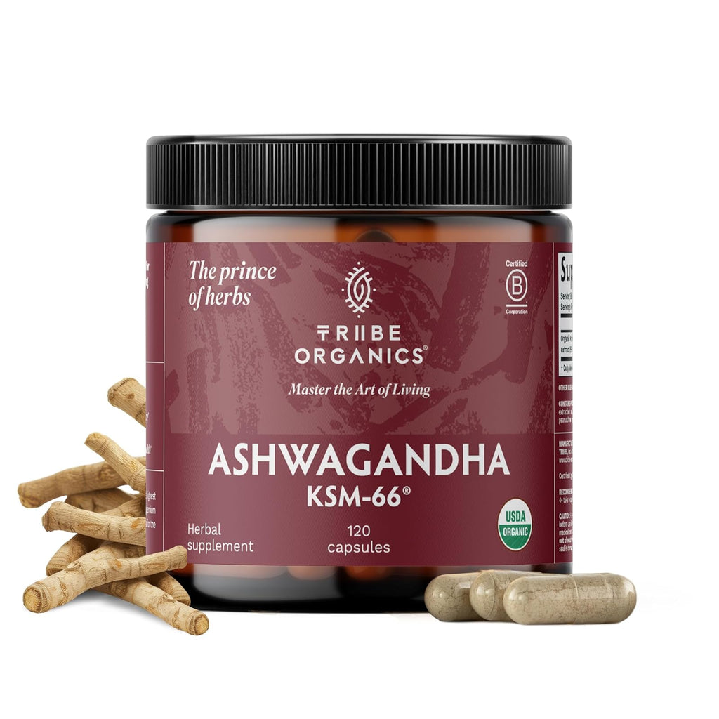 organic ashwagandha capsules for stress relief