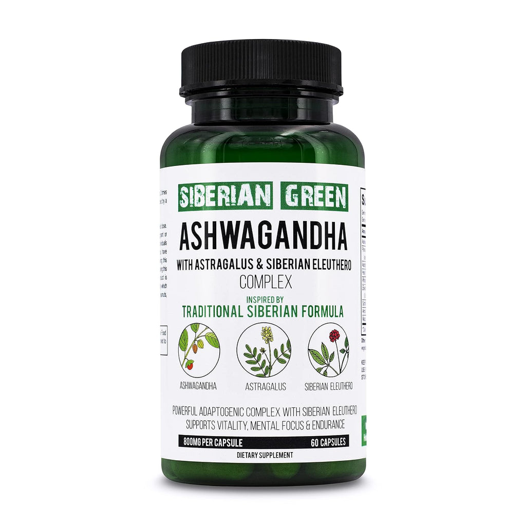 Organic Ashwagandha capsules for stress relief