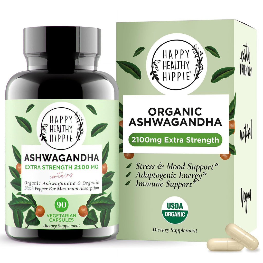 organic ashwagandha capsules for stress relief