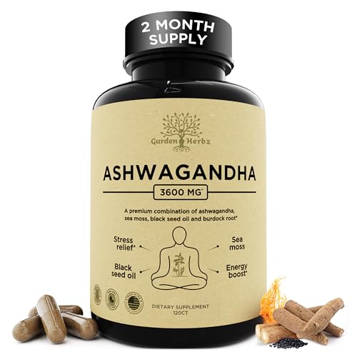 organic ashwagandha capsules for stress relief