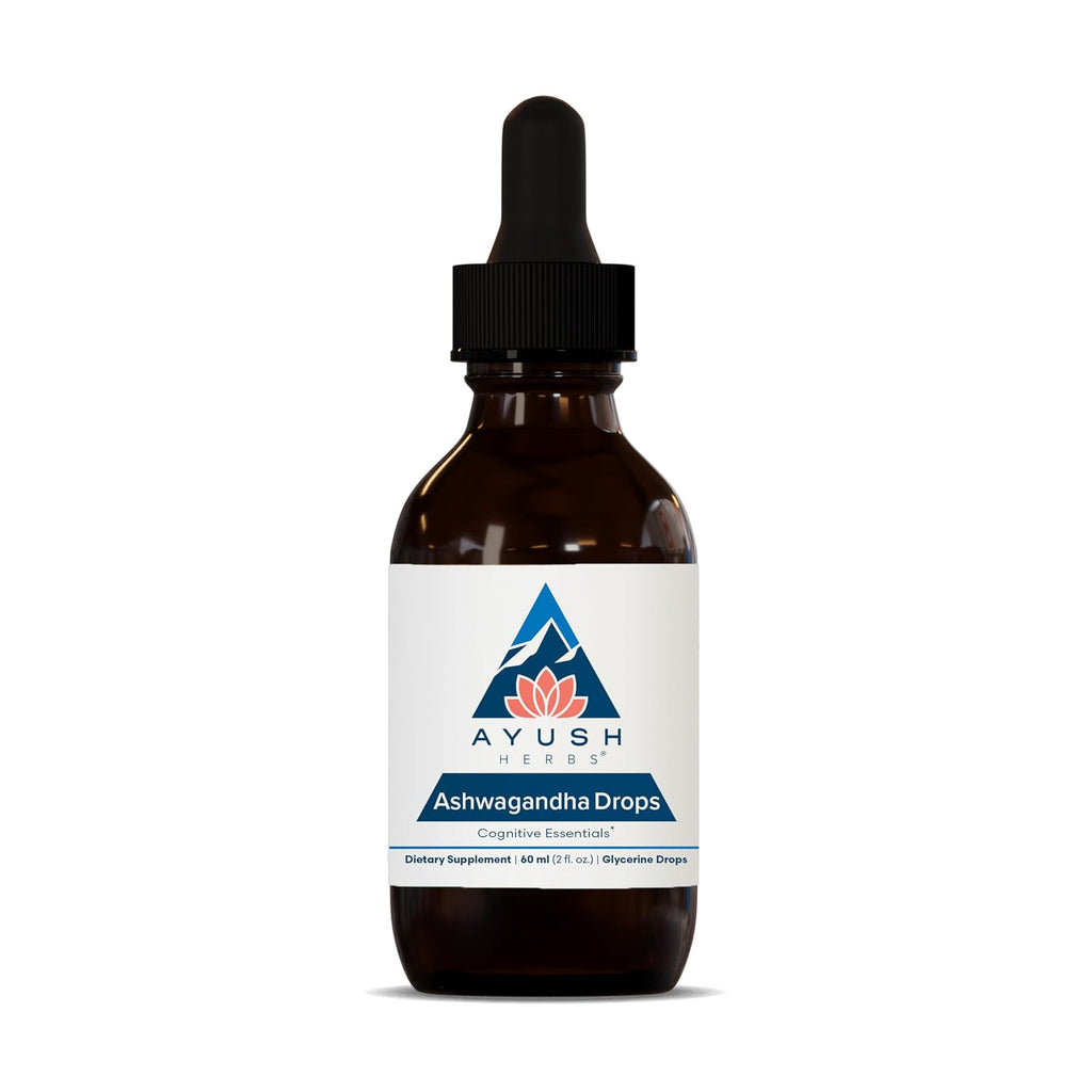 organic ashwagandha drops for stress relief