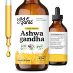organic ashwagandha drops for stress relief