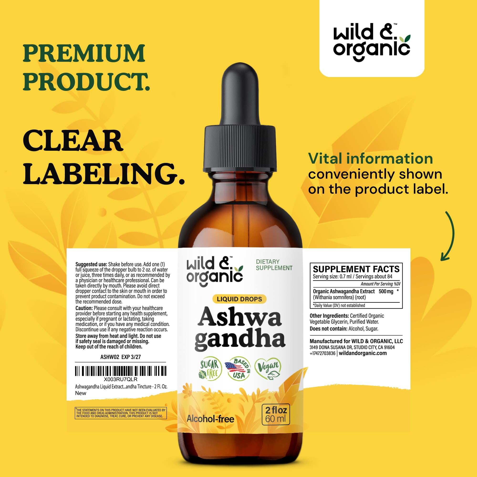 organic ashwagandha extract for relaxation