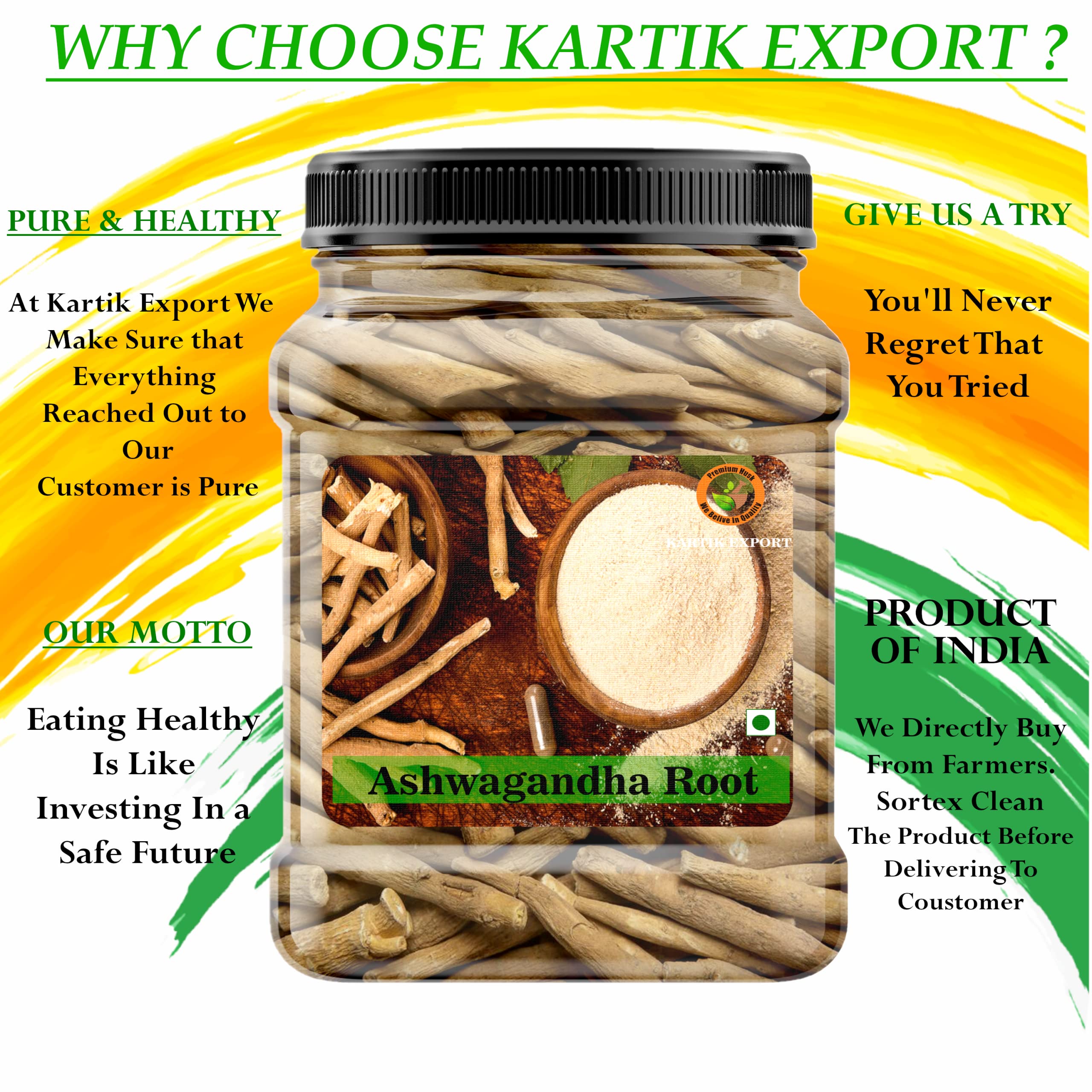 organic ashwagandha for daily vitality