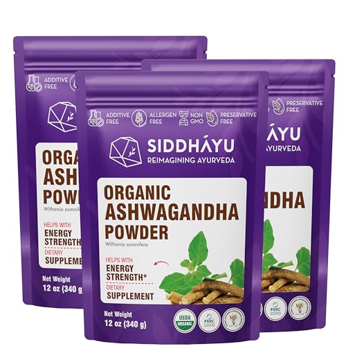 Organic ashwagandha for daily wellness