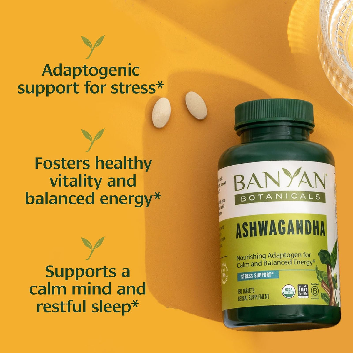 Organic ashwagandha for enhanced energy levels