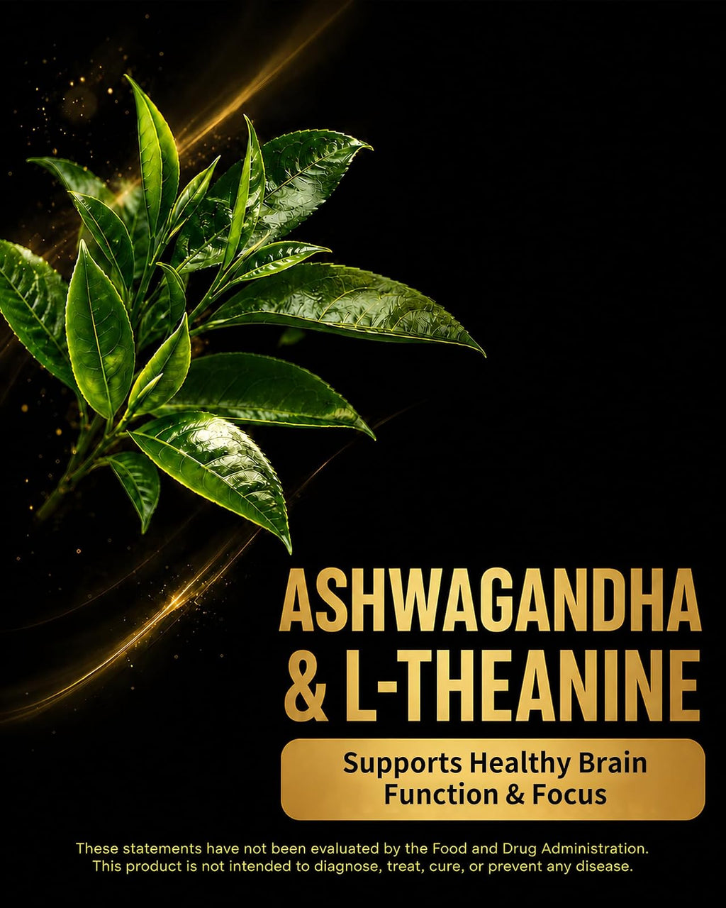 organic Ashwagandha for improved focus