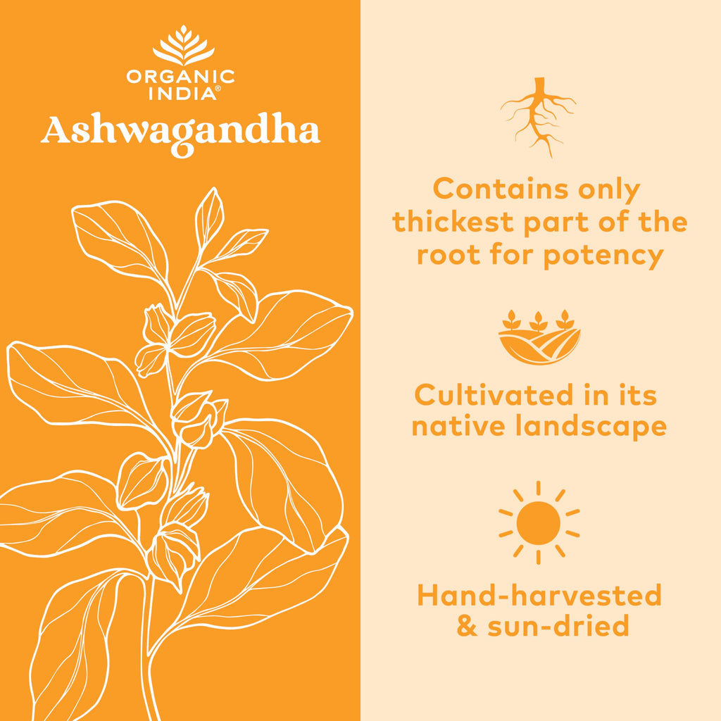 organic ashwagandha for improved vitality