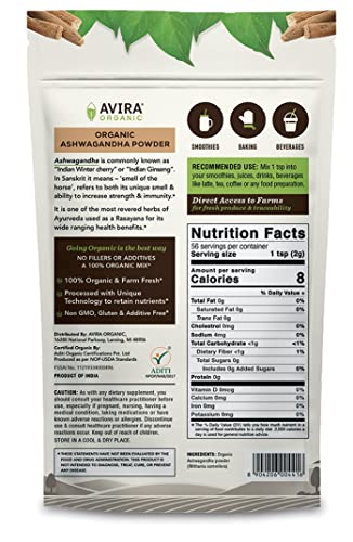 Organic Ashwagandha for natural wellness