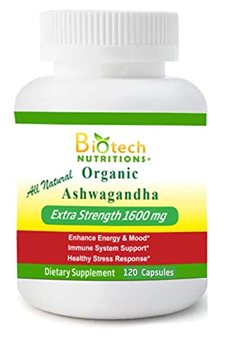 organic ashwagandha for stress relief