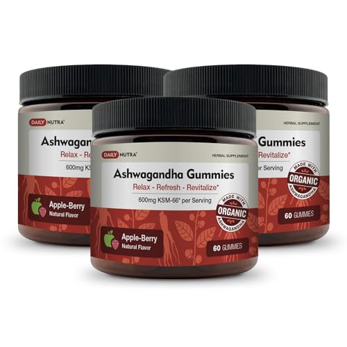 Organic ashwagandha gummies for focus