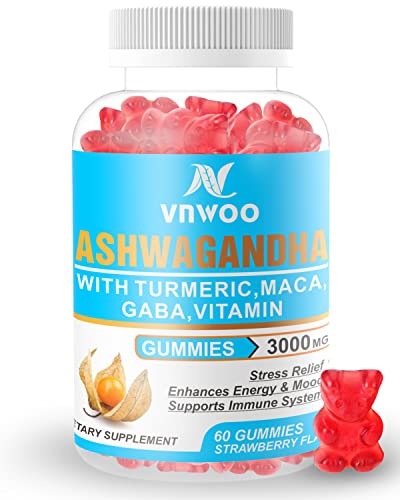 Organic Ashwagandha gummies for stress relief