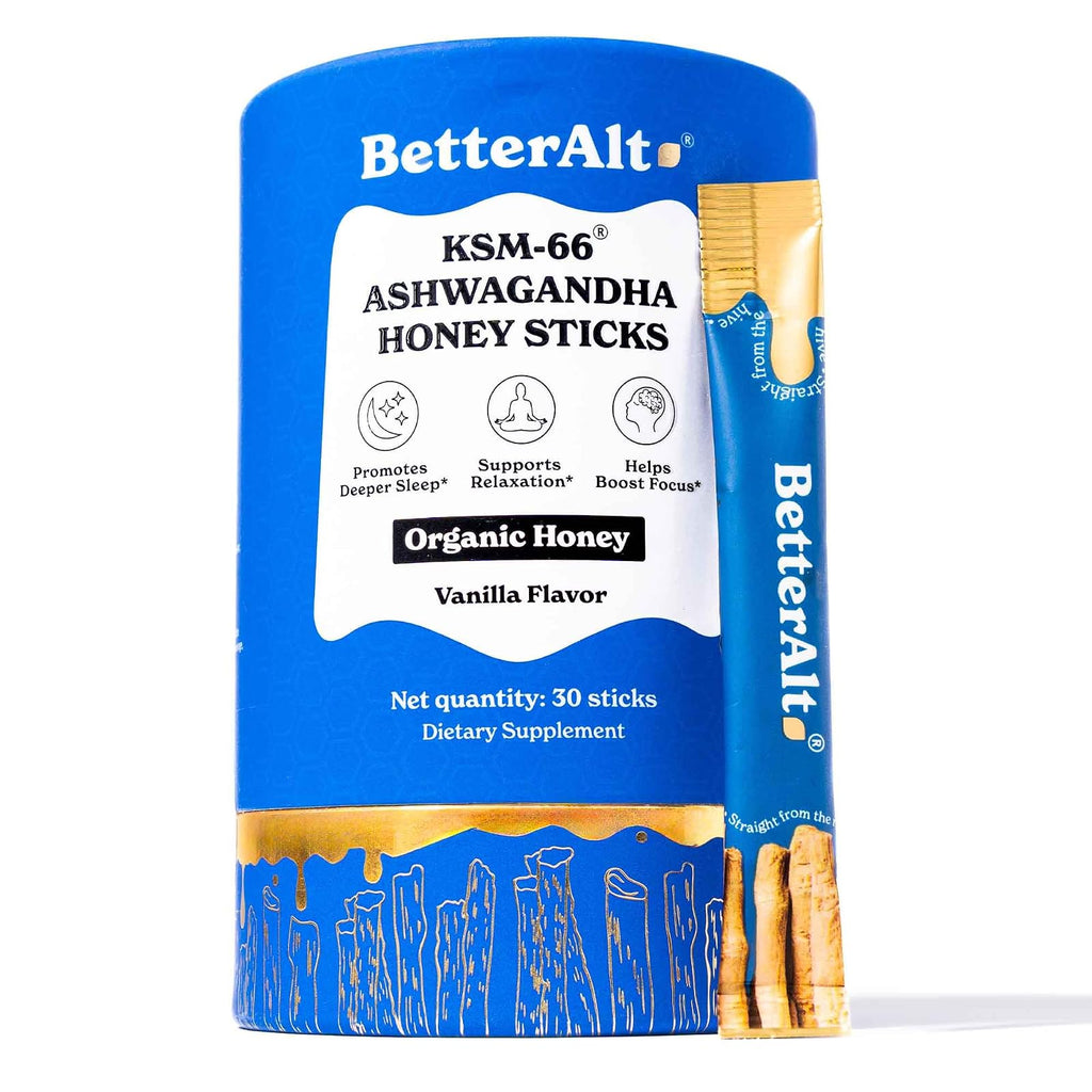 organic ashwagandha honey sticks