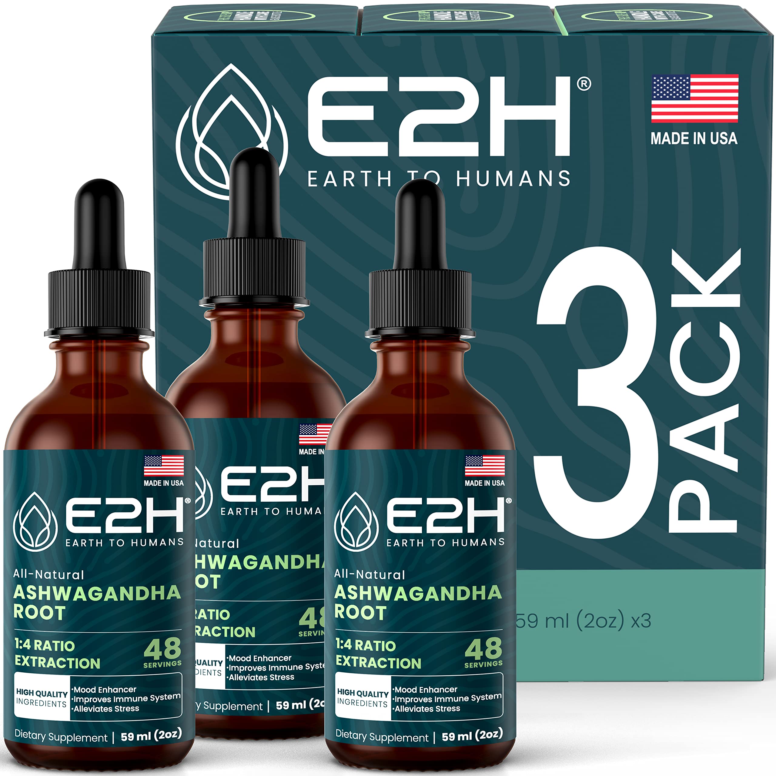 organic ashwagandha liquid drops