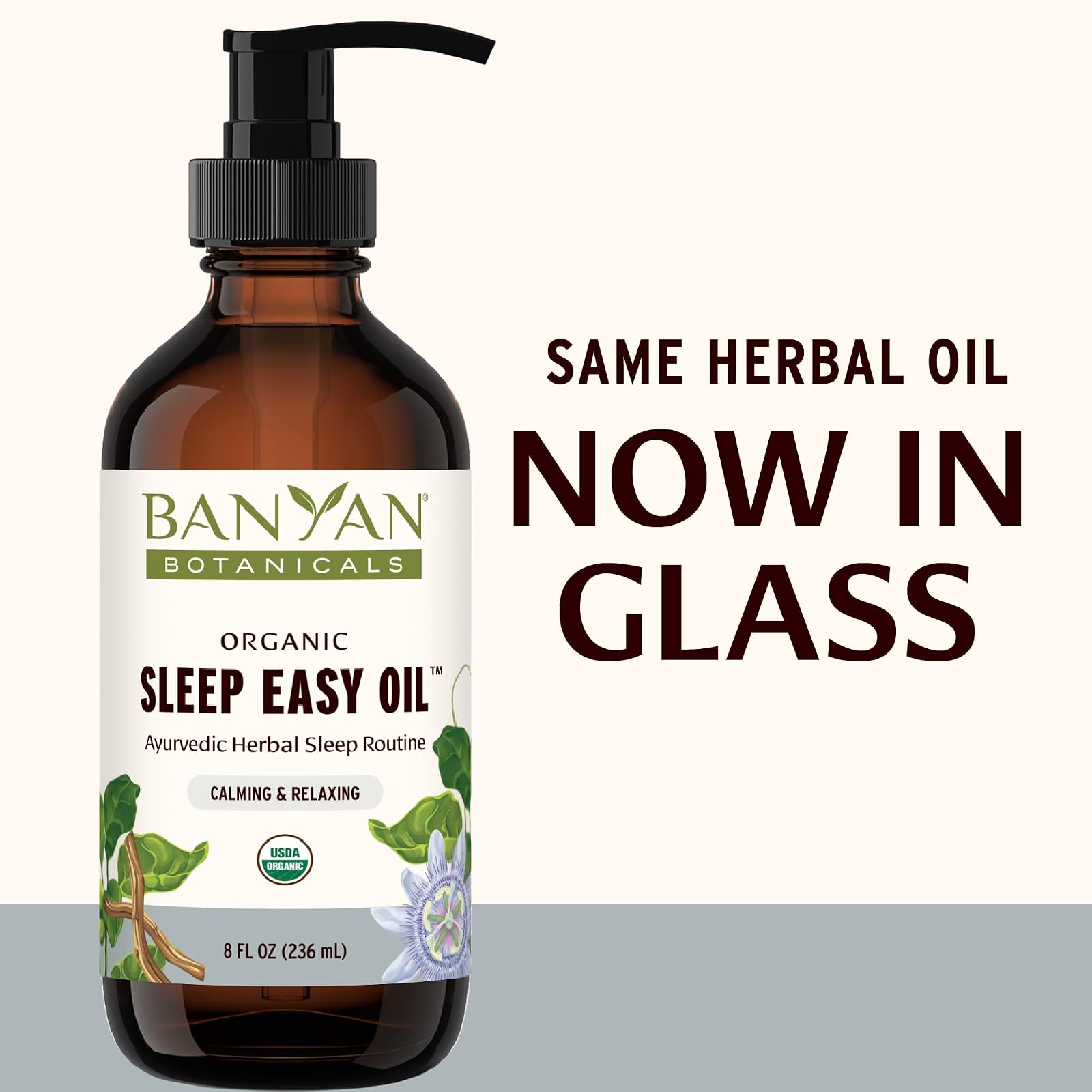 Organic ashwagandha massage oil