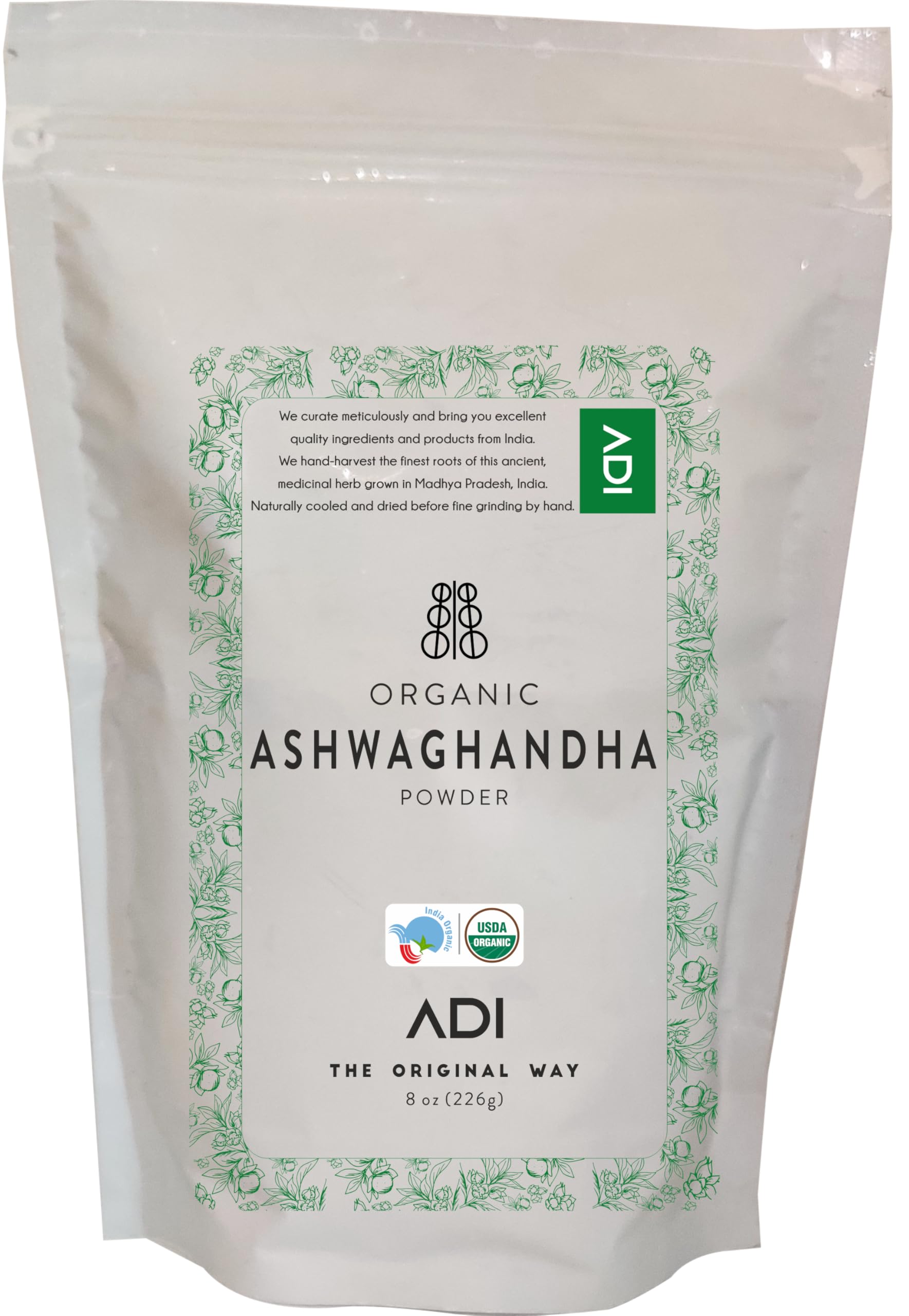 organic ashwagandha powder for stress relief