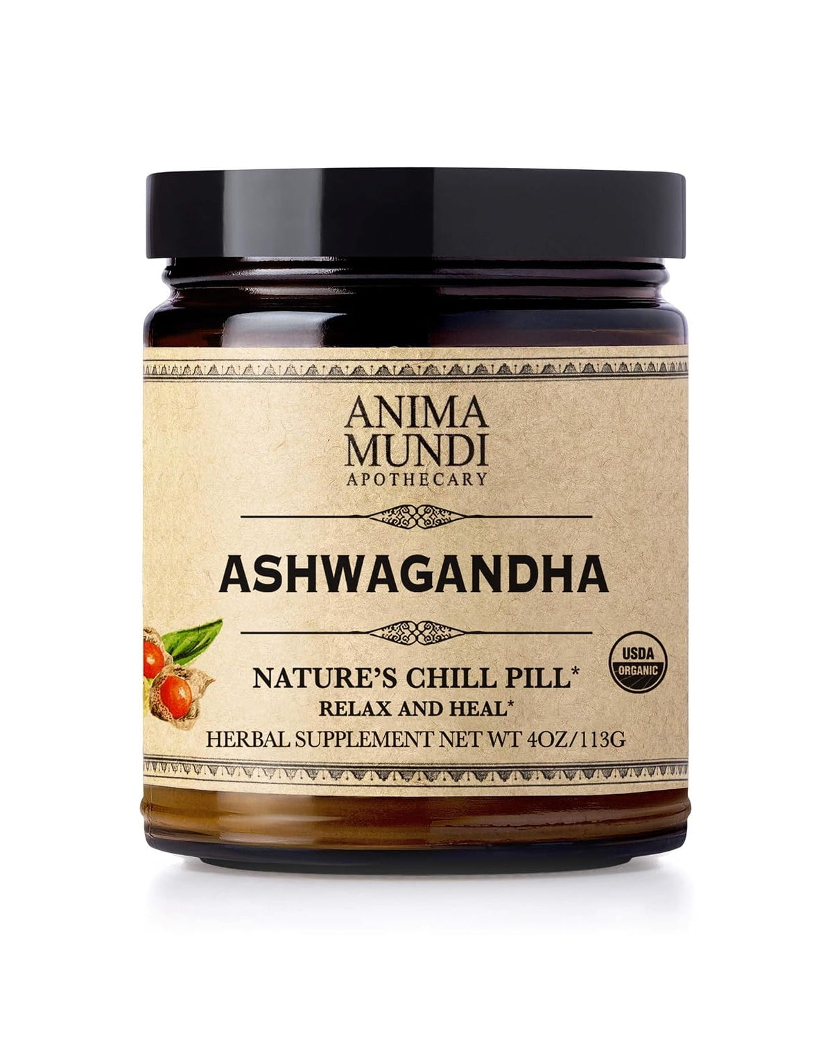organic ashwagandha powder for stress relief
