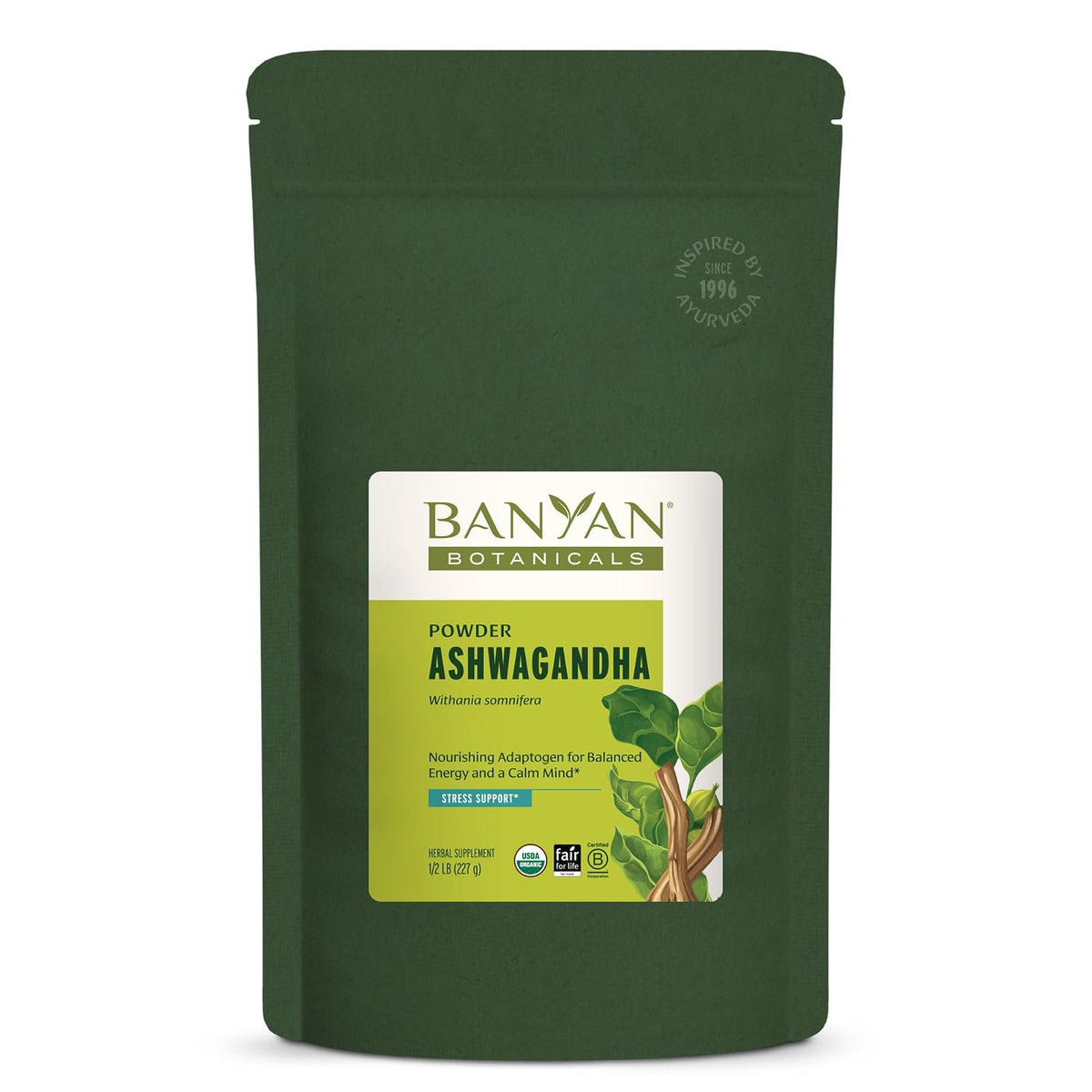 organic ashwagandha powder for stress relief