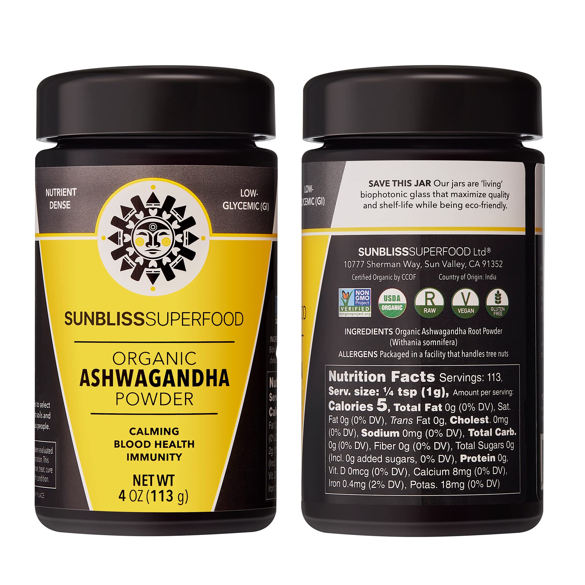 organic ashwagandha powder for stress relief