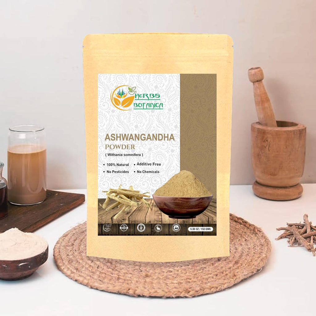 Organic Ashwagandha powder for stress relief