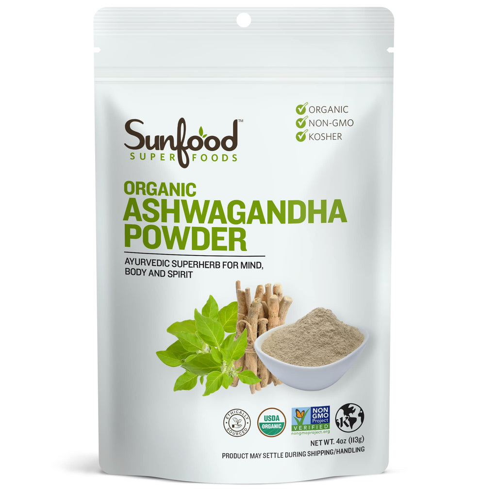 organic ashwagandha powder for wellness
