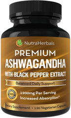Organic ashwagandha root capsules
