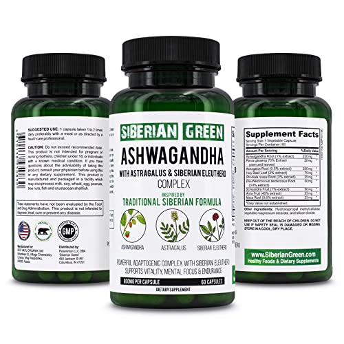 organic ashwagandha root capsules
