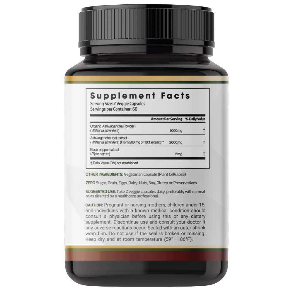 organic ashwagandha root extract