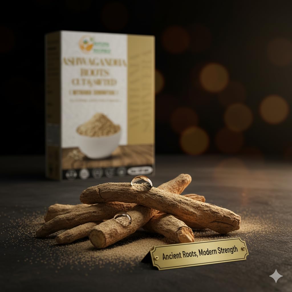organic Ashwagandha root infusion