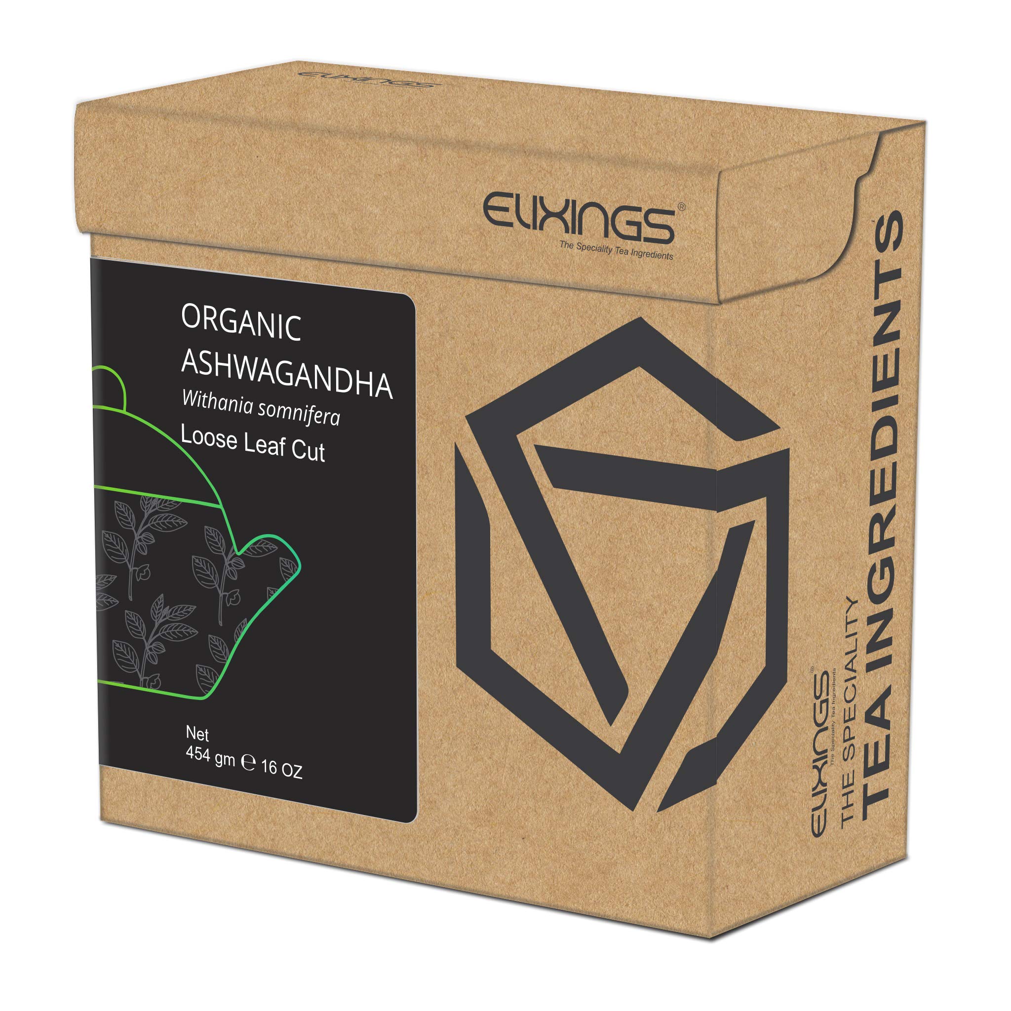 organic ashwagandha root loose leaf