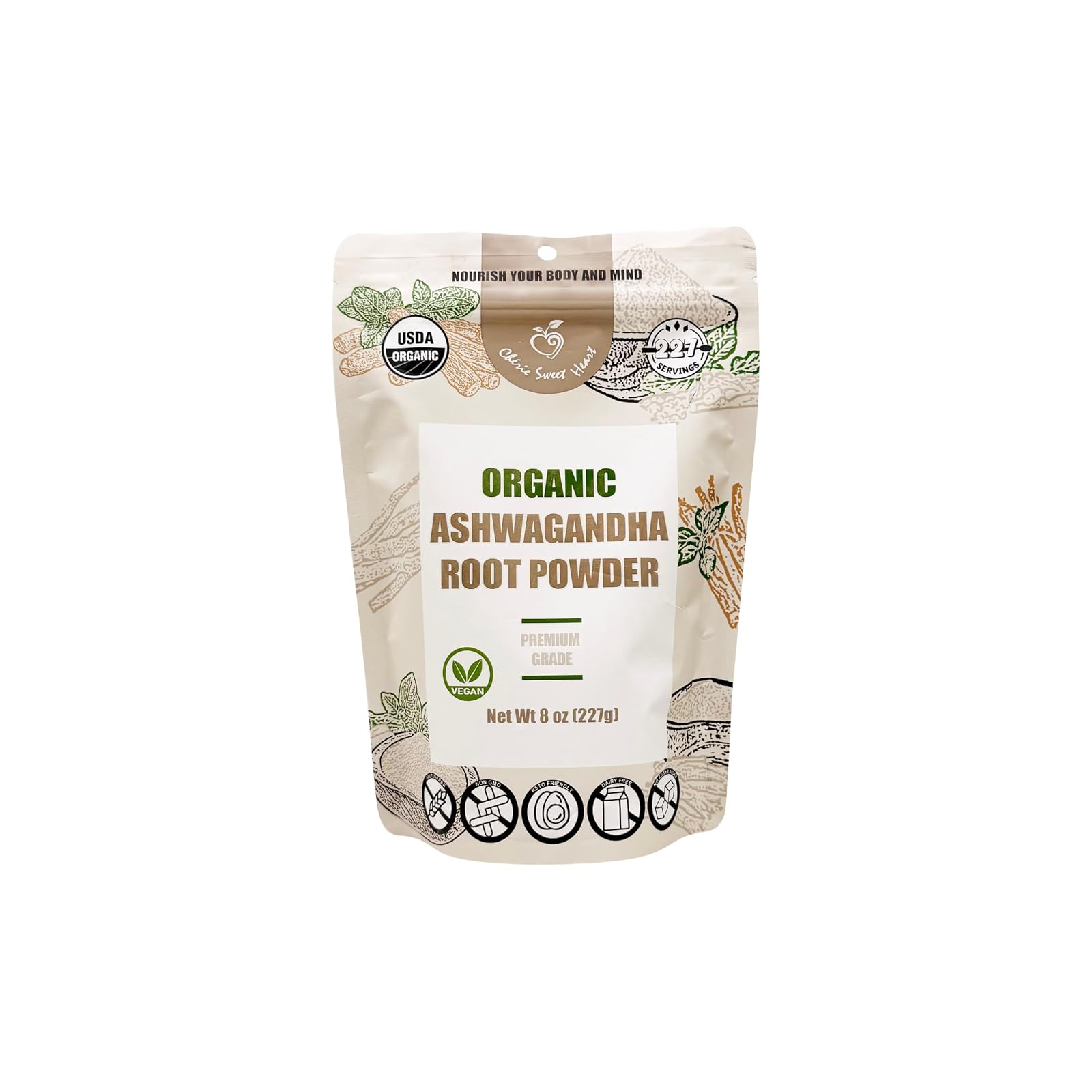 organic ashwagandha root powder benefits