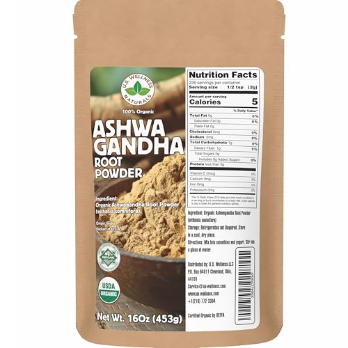 organic ashwagandha root powder benefits