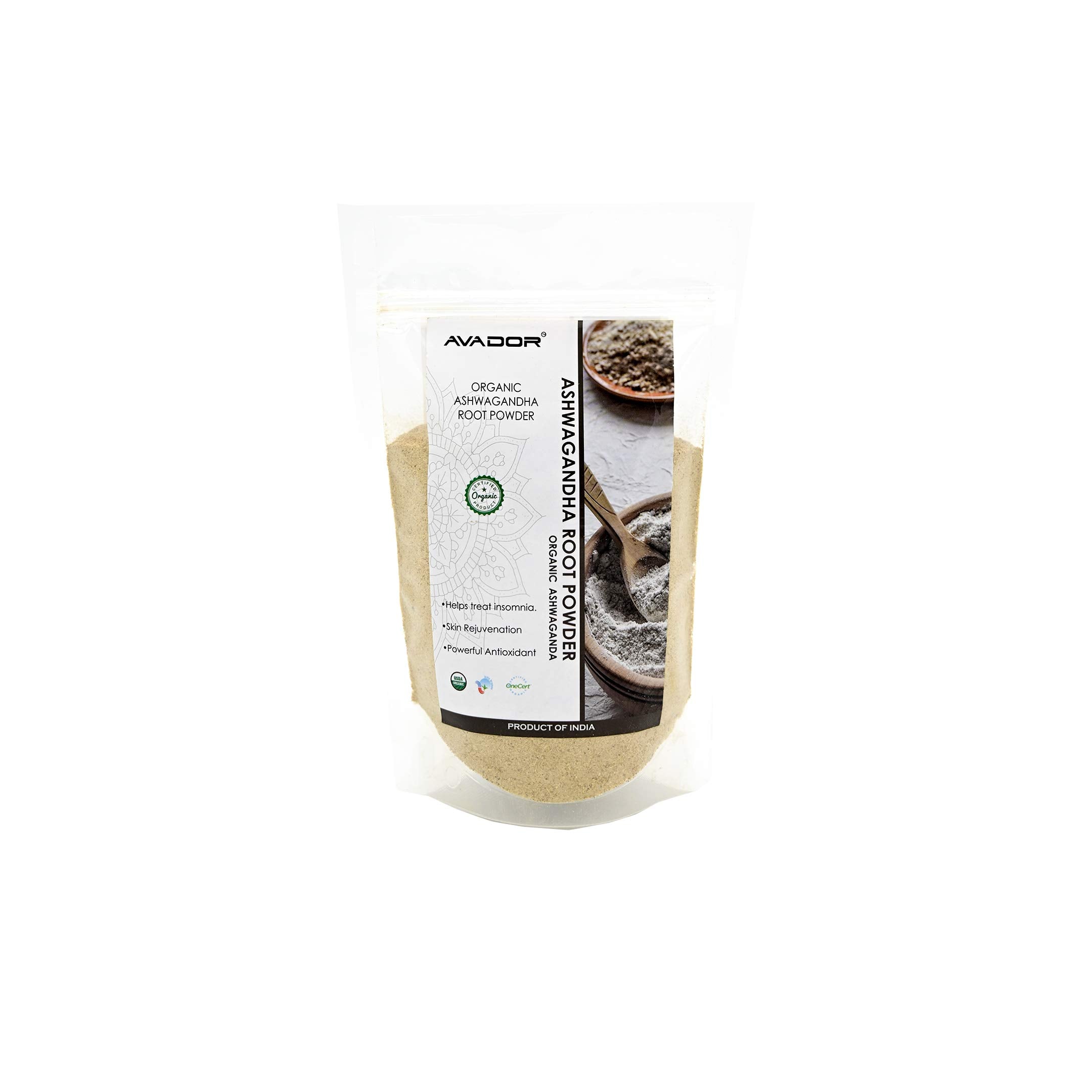 organic ashwagandha root supplement